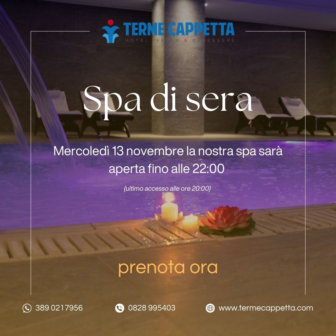Spa di sera alle terme il mercoledì: percorso benessere a 35 euro a ...